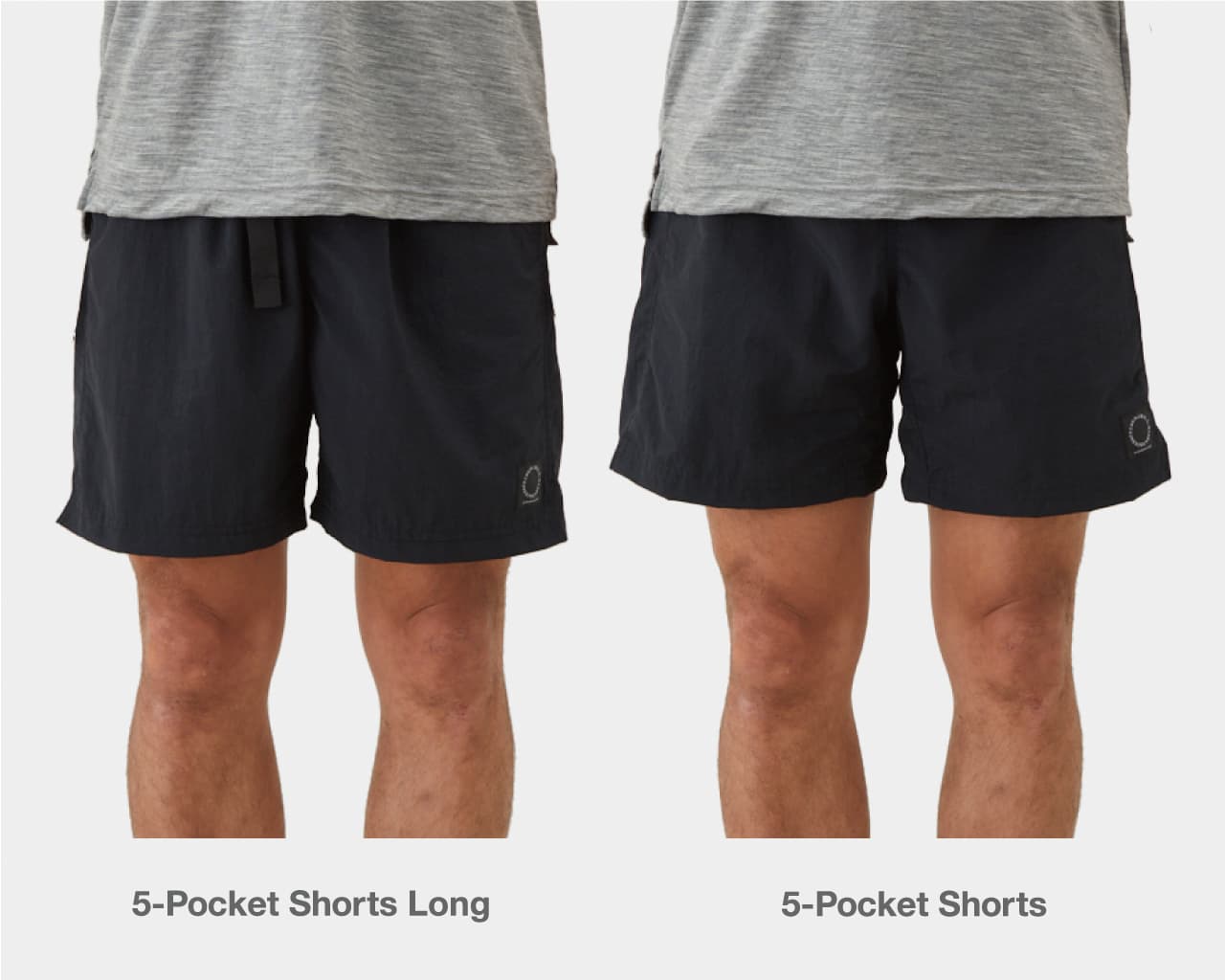 5-Pocket Shorts Long | Yamatomichi U.L. HIKE & BACKPACKING